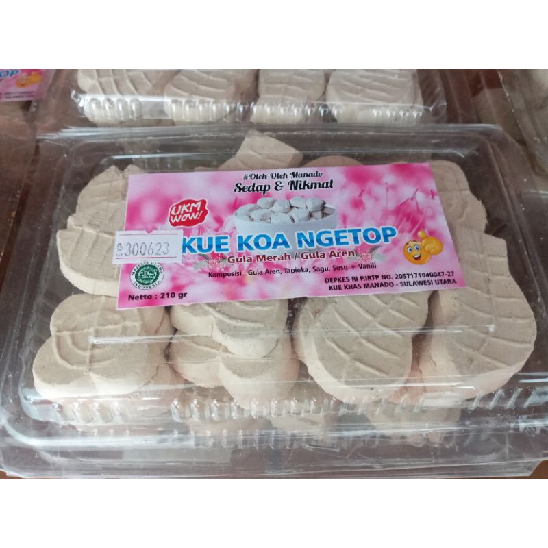 Jual Kue Koa Oleh Oleh Khas Manado Sulawesi Utara Merk Ngetop | Shopee ...