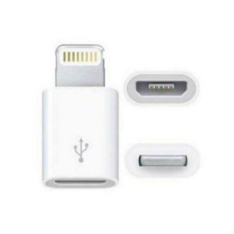 Jual Konektor Micro USB to Lightning Iphone Converter Mikro USB ke I ...
