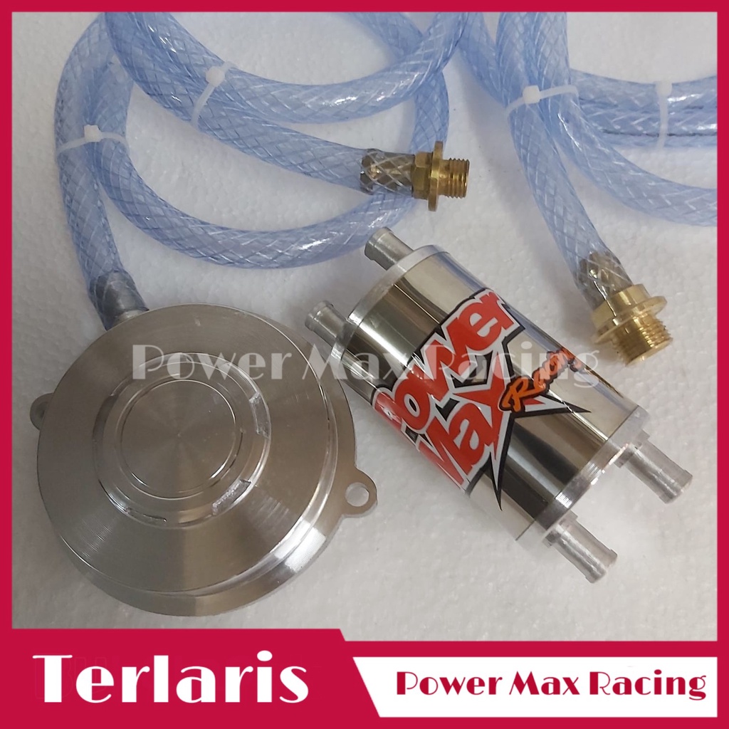 Jual Tabung Hawa KLX 150 Dtracker Power Max Racing Set Tutup Oli Baut ...