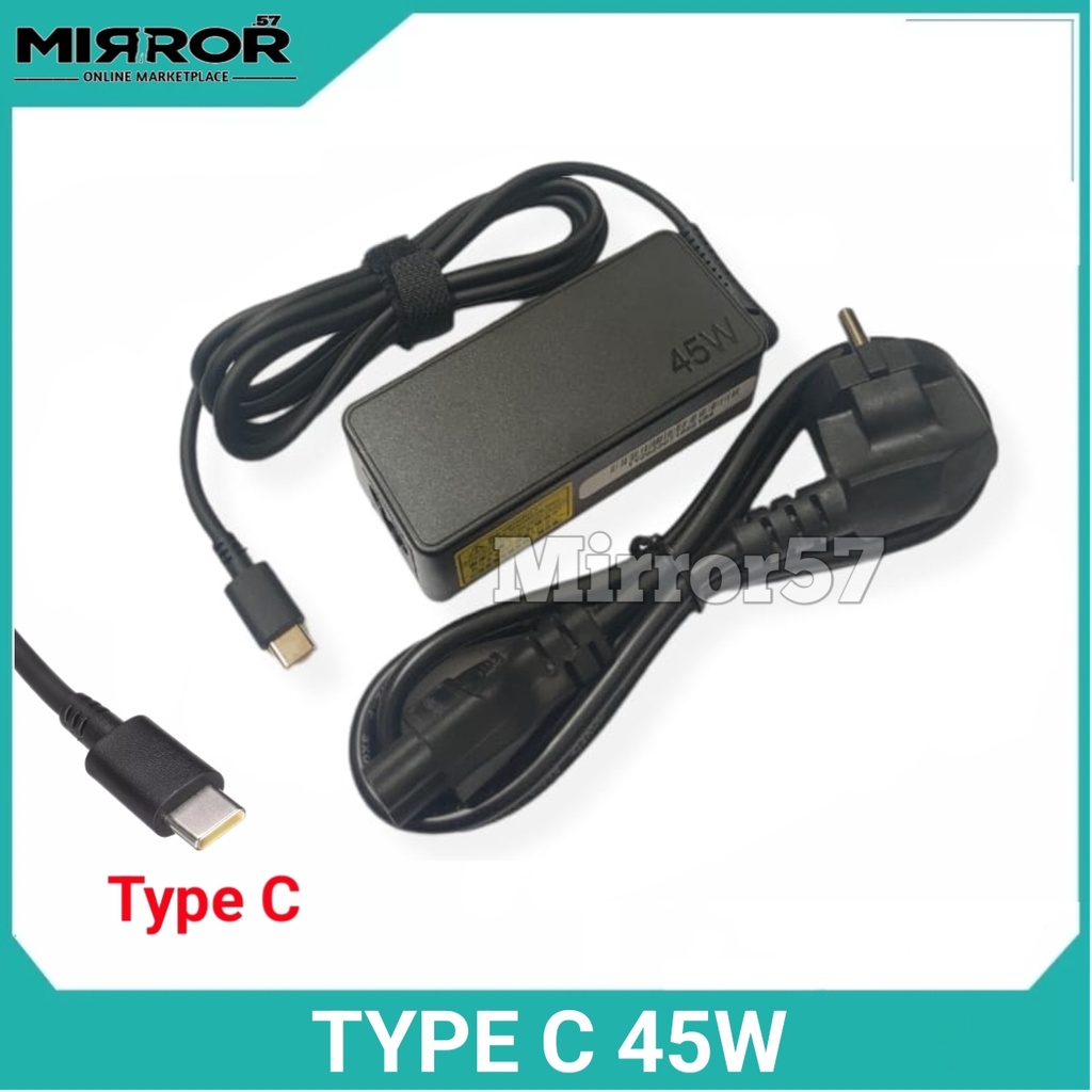 Jual Charger Laptop Thinkpad L13 L14 L15 E14 E15 T14 T14s Adaptor USB ...