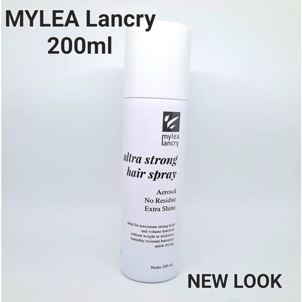 Jual MYLEA LANCRY ULTRA STRONG HAIR SPRAY 200ML | Shopee Indonesia