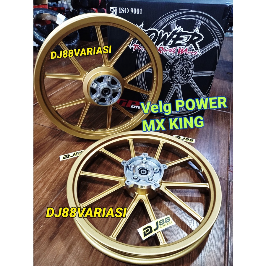 Jual Velg MX KING POWER GOLD SERIES VELG RACING jupiter | Shopee Indonesia