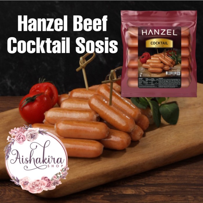 Jual Hanzel Beef Cocktail Sosis - original 250gr | Shopee Indonesia