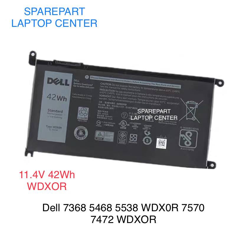 Jual Baterai Dell Vostro 5471 5481 5581 Vostro 14-5468 15-5568 WDXOR ...