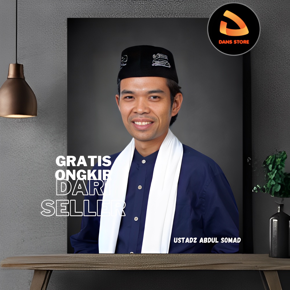 Jual Poster UAS Ustadz Abdul Somad Hiasan Dinding Papan MDF Untuk ...