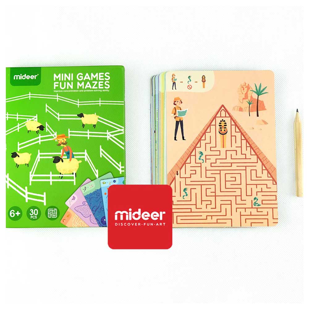 Jual Mideer Mini Games Fun Mazes / Mini Game Labirin Menyenangkan ...
