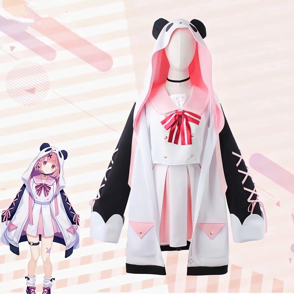 Jual The third anniversary uniform cos suit of Vtuber Sasaki Saku, the ...