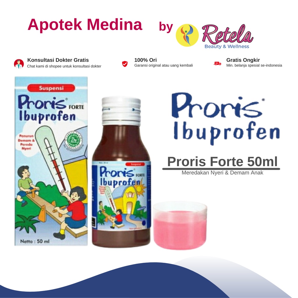 Jual PRORIS SUSPENSI 60ML JERUK | Shopee Indonesia