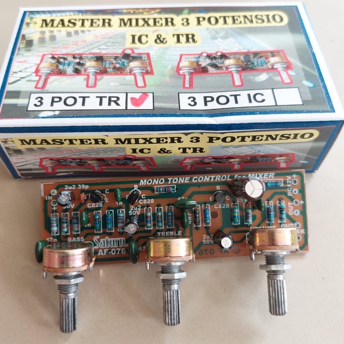 Jual Master Mixer 3 Potensio Transistor | Shopee Indonesia