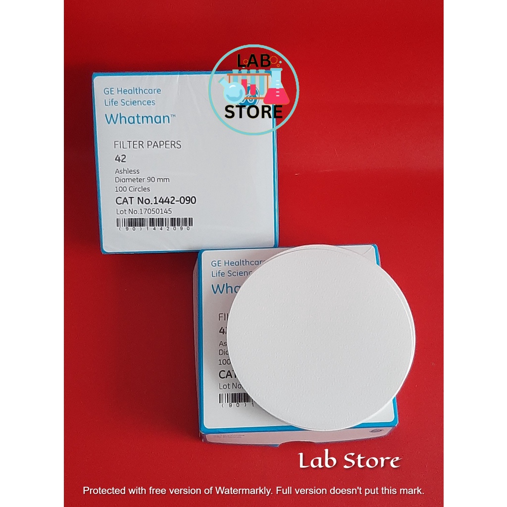 Jual Kertas Saring Whatman No 42 / Kertas Saring Laboratorium Diameter ...