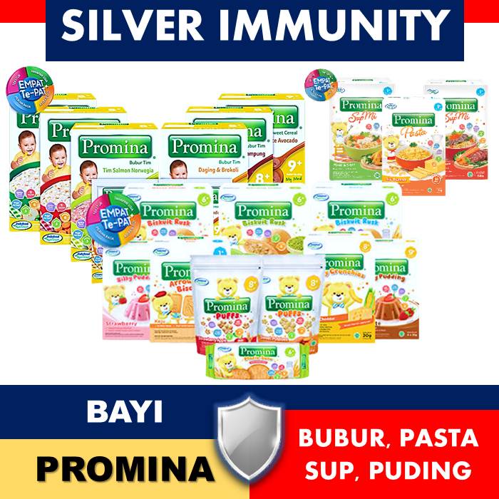 Jual PROMINA BABY BUBUR TIM 8+ - SUPMI - SILKY PUDDING - PASTA - MARIE ...