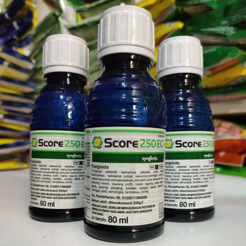 Jual Fungisida SCORE 250 EC (80 ML) SYNGENTA | Shopee Indonesia