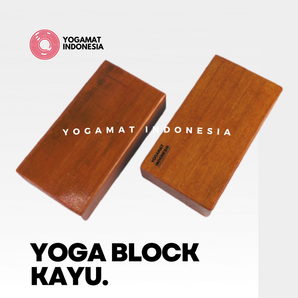 Jual Balok Yoga / Yoga Block / Balok Yoga Kayu / Blok Yoga / Yoga Brick ...