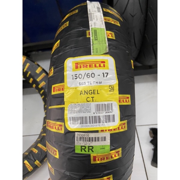 Jual Ban pirelli Angel CT ukuran 150/60-17 Motor Sport MT25 R25 Ninja ...