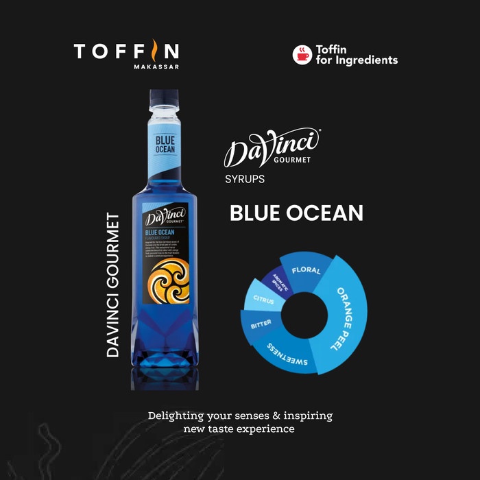 Jual Davinci Syrup Blue Ocean | Shopee Indonesia