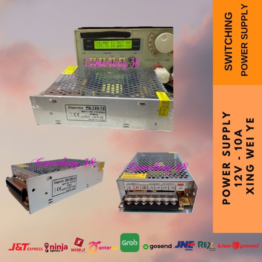 Jual Switching Power Supply Jaring 12V 10A Body Kecil | Shopee Indonesia