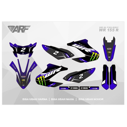 Jual DECAL WR 155 R (001) DEKAL STIKER FULLBODY 2017 2018 2019 2020 ...