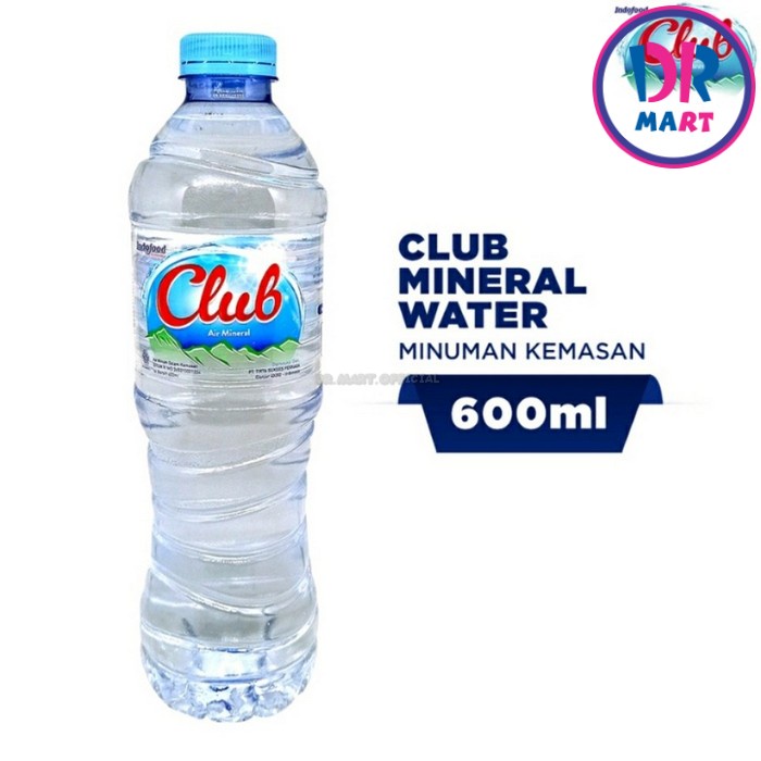 Jual Air Mineral Club 600ml | Shopee Indonesia