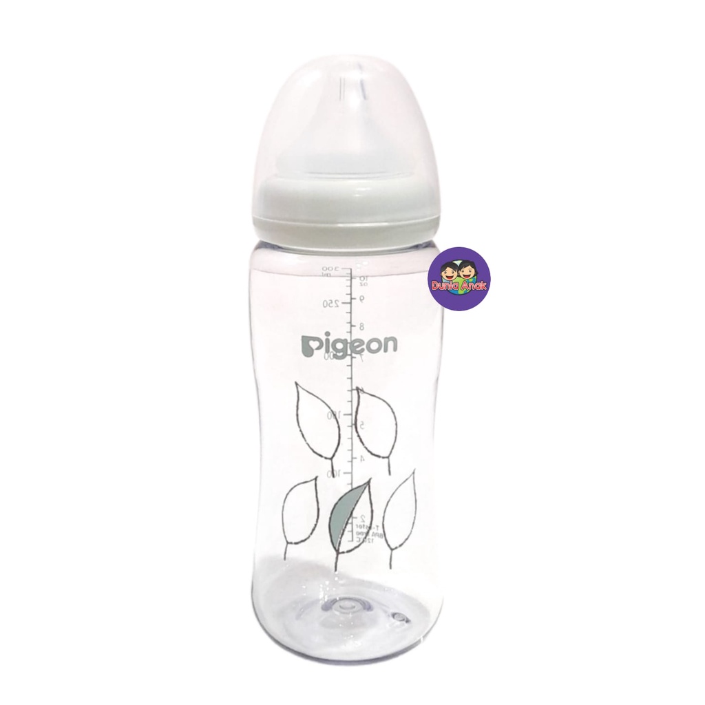 Jual PIGEON Botol T-Ester Wide Neck 300ml Green/ P-Plus Nipple | Shopee Indonesia
