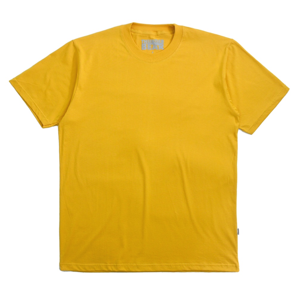 Jual Kaos Polos Thunderbear - Gelsi Tees Mustard | Shopee Indonesia
