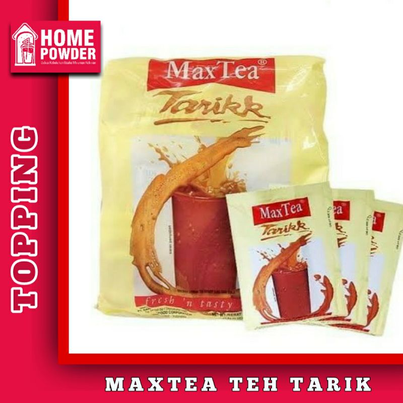 Jual MAXTEA Promo Murah Lebay Max Tea Teh Tarik 30 Sachet | Shopee ...