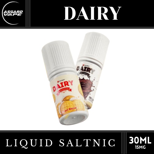 Jual Dairy Liquid Saltnic Creamy Pods Friendly 30ml / 15MG & 30MG ...