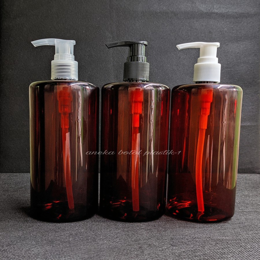 Jual Botol Pump 500ml Amber Coklat Pump Lotion / Botol Pump 500ml Untuk Sabun Cair N24 | Shopee ...