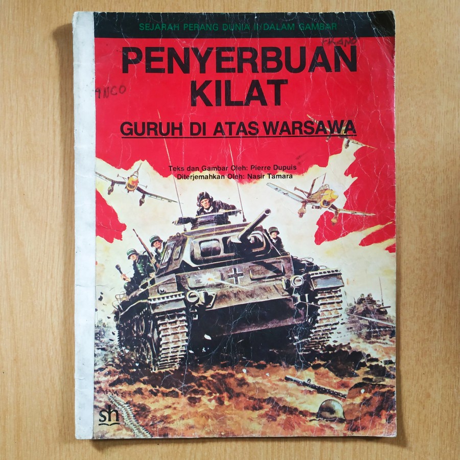 Jual Cergam Sejarah Perang Dunia II Penyerbuan Kilat Guruh di atas ...