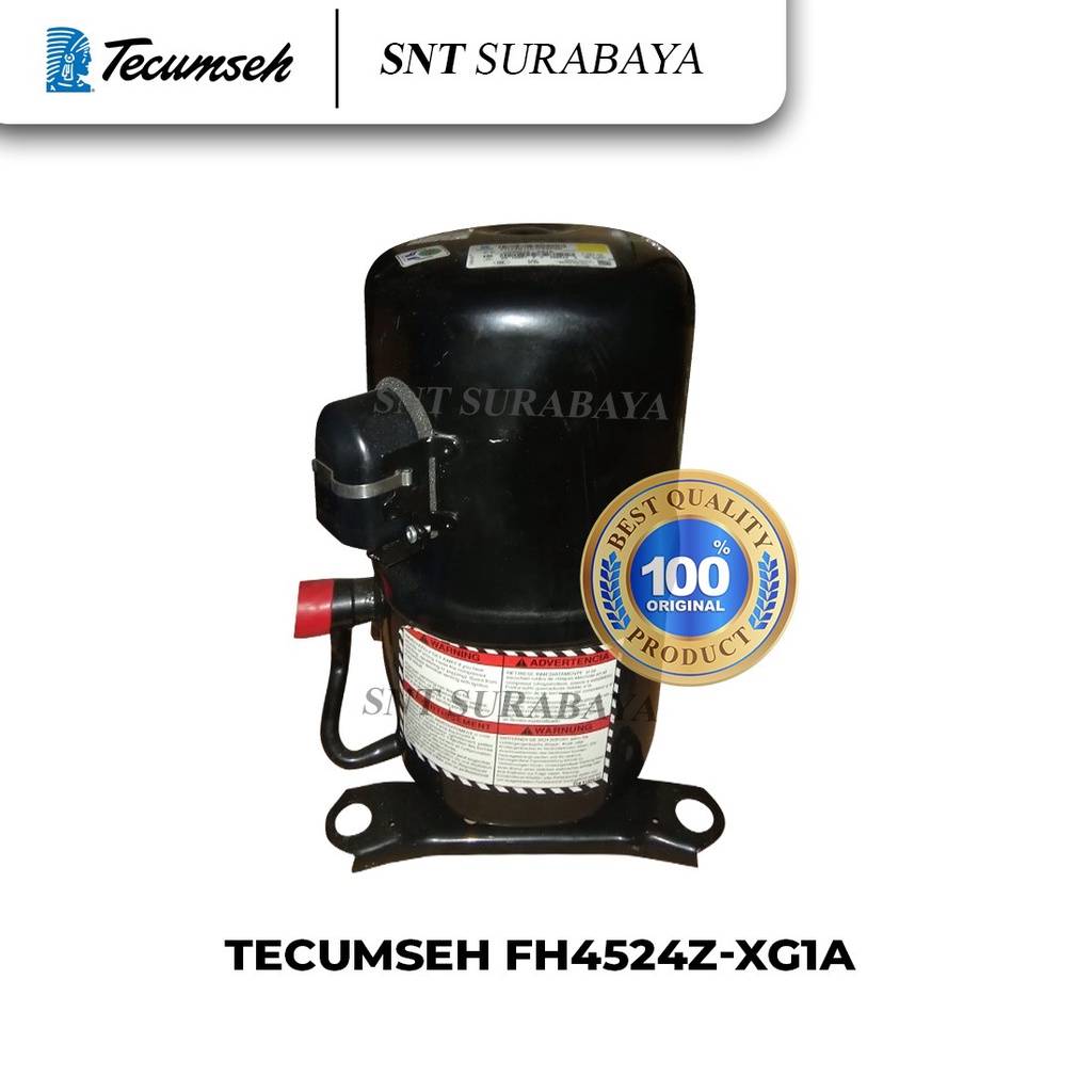 Jual KOMPRESOR CHILLER 2PK, R404 - TECUMSEH FH4524Z, 3PHASE - COMP ...