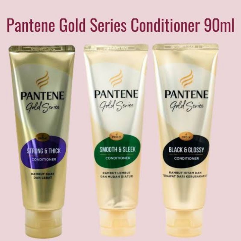 Jual PANTENE CONDITIONER GOLD SERIES 180ML 90ML 70ML ORIGINAL 100% | Shopee Indonesia