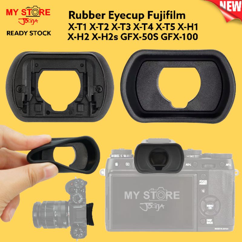 Jual Rubber eyecup camera fujifilm EC-XT X-T1 X-T2 X-T3 X-T4 X-T5 X-H1 X-H2 X-H2s GFX-50S GFX ...