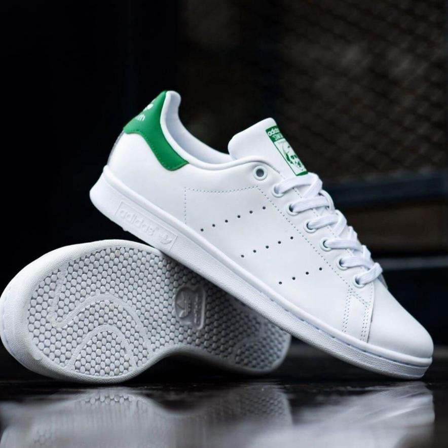 Jual Produk Baru Sepatu Pria Adidas Stan Smith Putih Hijau Sepatu ...