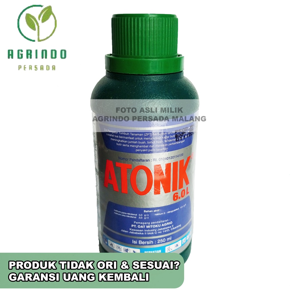 Jual ZPT Atonik 6,0L 250ml | Atonik 250ml Zat Pengatur Tumbuh | Shopee ...