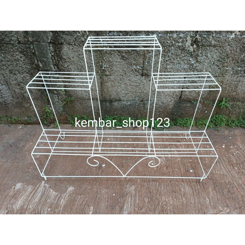 Jual rak pot bunga besi/ rak pot minimalis/ rak pot tanaman | Shopee ...