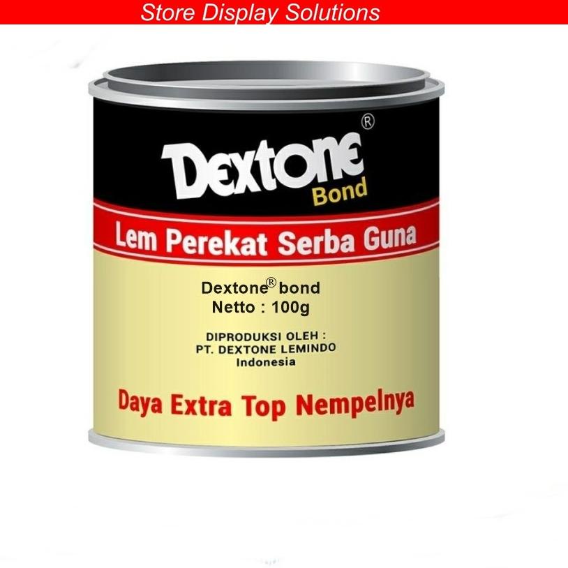 Jual DEXTONE LEM BOND AIBON 101 KALENG 100 GR - LEM KARET SOL SEPATU ...