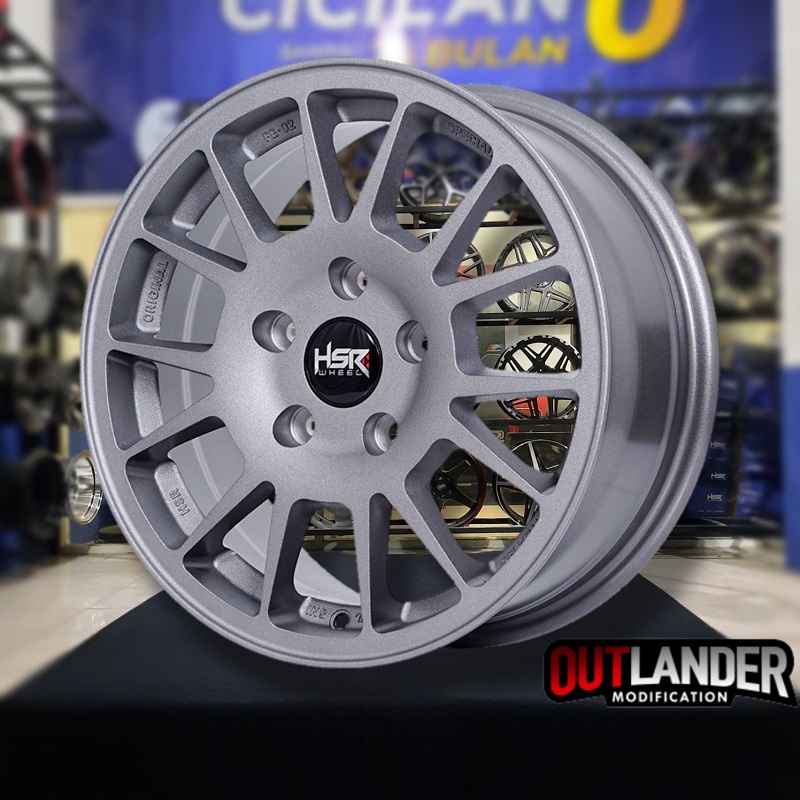 Jual Velg Mobil Innova Ring 15 HSR FE02 Pelek R15 Escape Cortez Xtrail ...