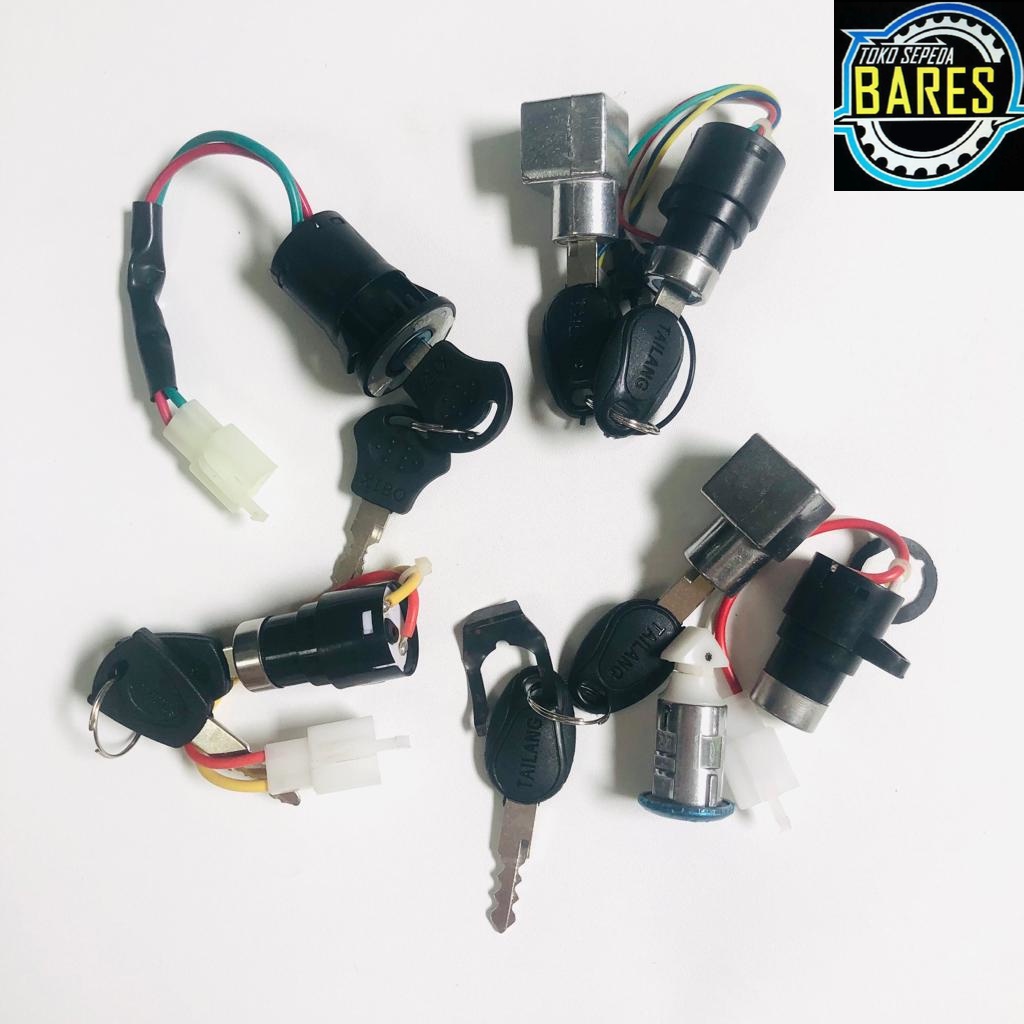 Jual Kunci Kontak / Power Lock Set Sepeda Listrik SunRace Richey ...