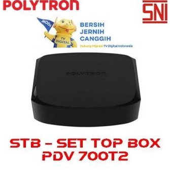 Jual POLYTRON Set Top Box STB PDV 700T2 DVB T2 Siaran TV Digital SNI ...