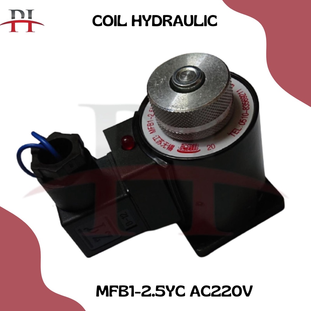 Jual COIL HYDRAULIC SOLENOID MFB1-2.5YC AC220 | Shopee Indonesia