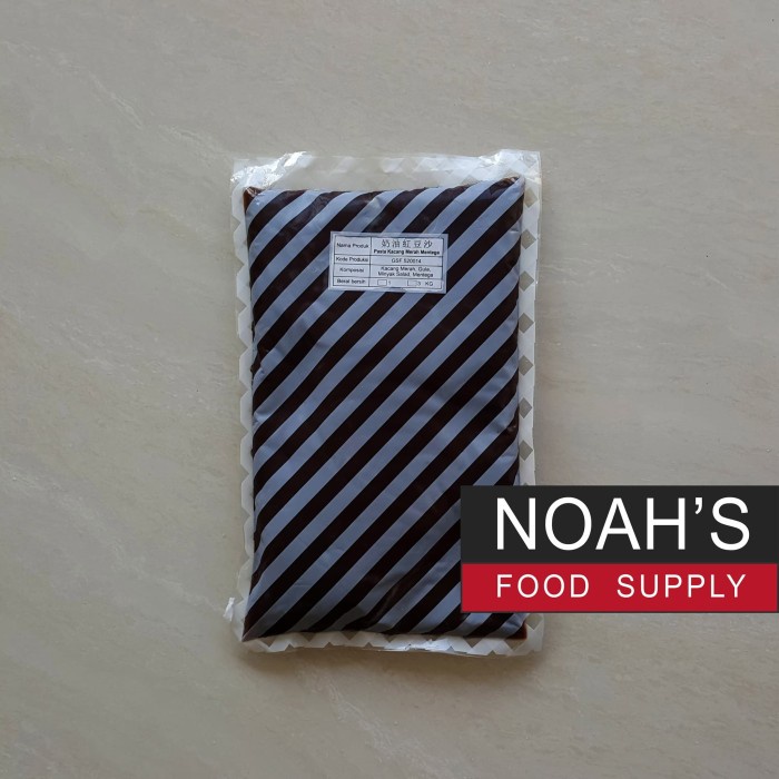 Jual ISIAN TAUSA TAOSA KACANG MERAH MENTEGA 1 KG-BUTTER RED BEAN PASTE ...