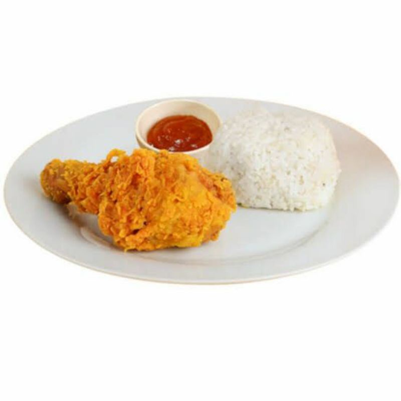 Jual Nasi Ayam Fried chicken | Shopee Indonesia