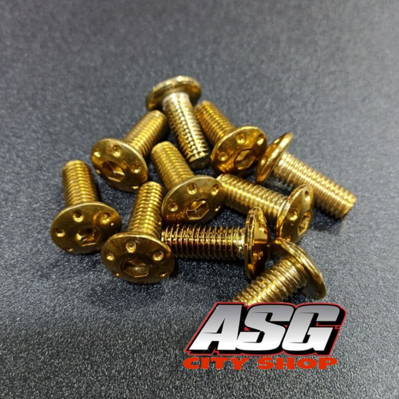 Jual Baut Piringan Disc Cakram Honda Yamaha Universal Probolt Drat 12 Beat-Vario-Scoopy-Mio ...