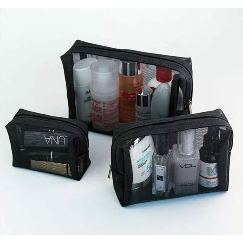 Jual Mest pouch Tas kosmetik Makeup Tempar peralatan Mandi Travel Bag ...