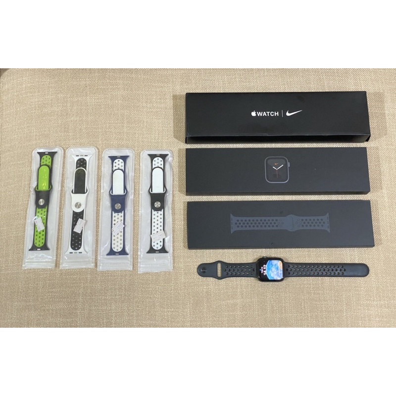 Jual Apple Watch 6 44 mm Nike Series GPS Space Gray | Shopee Indonesia