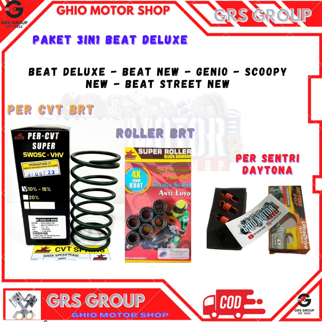 Jual Promo Paket cvt 3in1 Beat Deluxe Beat new Beat Street New Genio ...