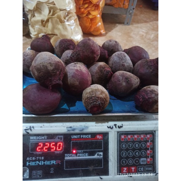 Jual Buah BIT 1Kg TANPA KULIT BUAH KUALITAS SUPER MURAH / Beet Root ...