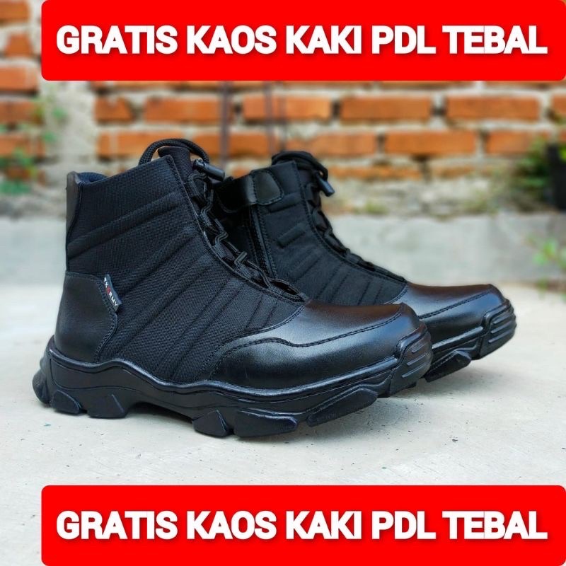 Jual SEPATU PDL SARANG TAWON PENDEK BAHAN KULIT SAPI ASLI MERK TXARMY ...
