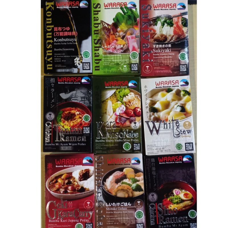 Jual Warasa Bumbu Masakan Khas Jepang | Shopee Indonesia
