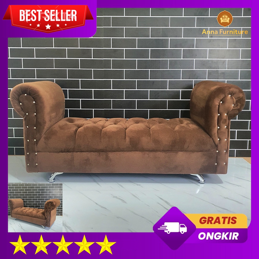 Jual SOFA BENCH MINIMALIS RUANG TAMU | STOOL PANJANG READY (BUKAN PO ...