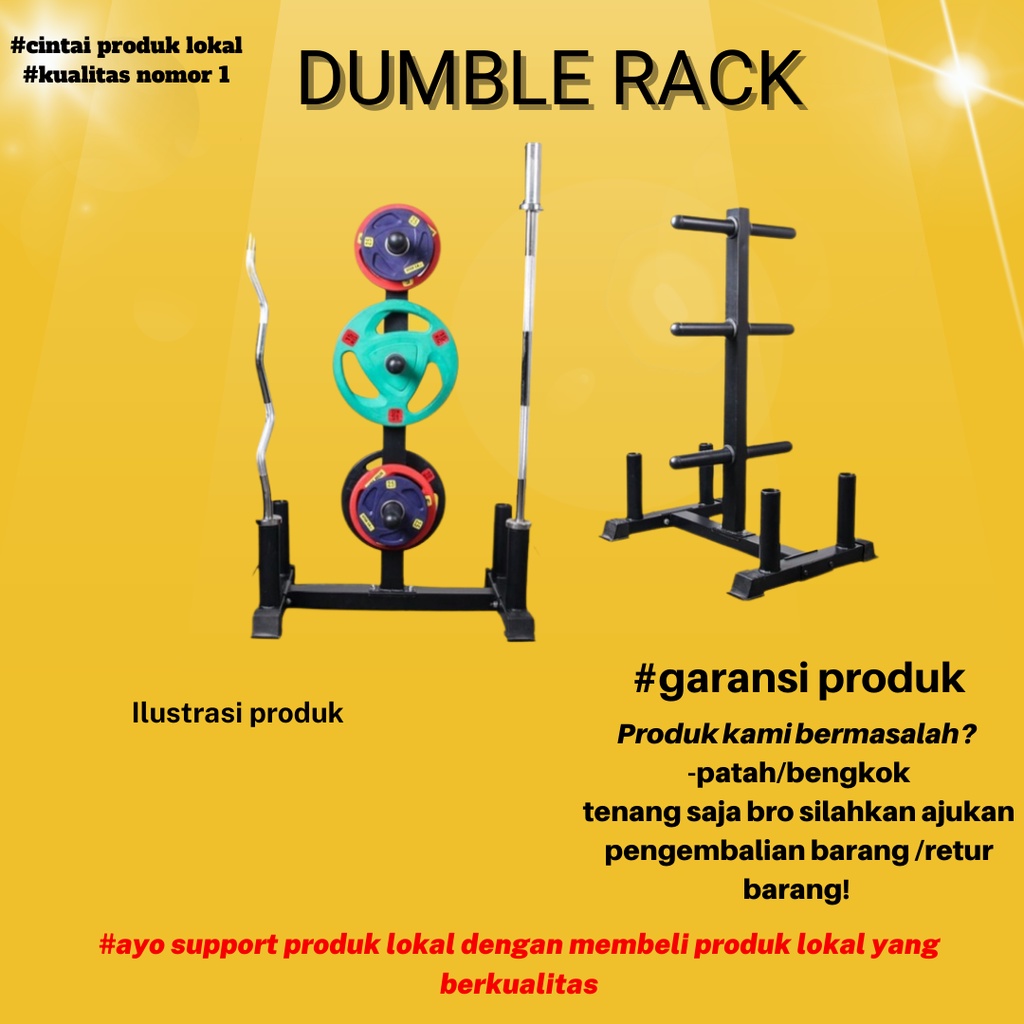 Jual rak gym penyimpanan perlengkapan Home Gym Fitness Tempat Rak ...